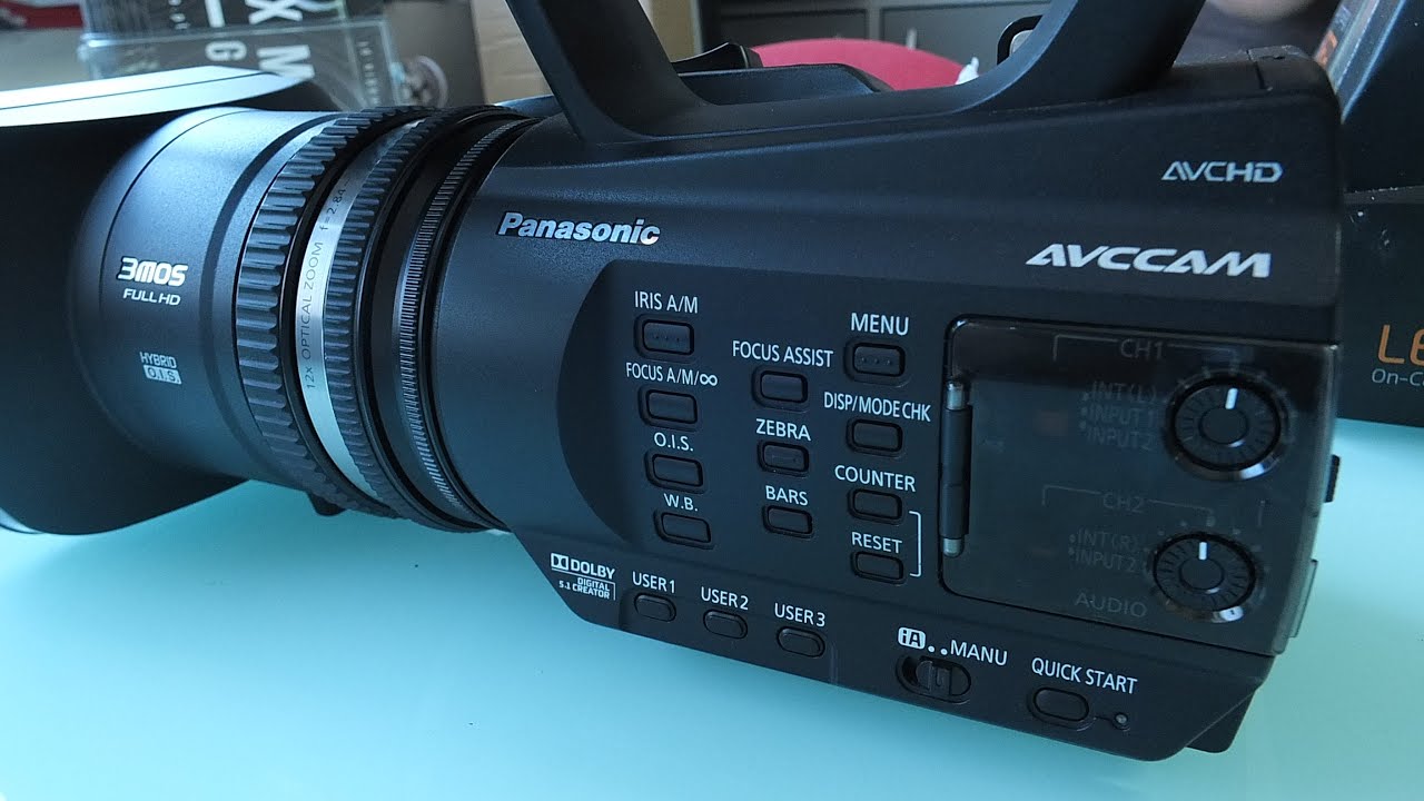 Panasonic Kamera AG AC90 - YouTube