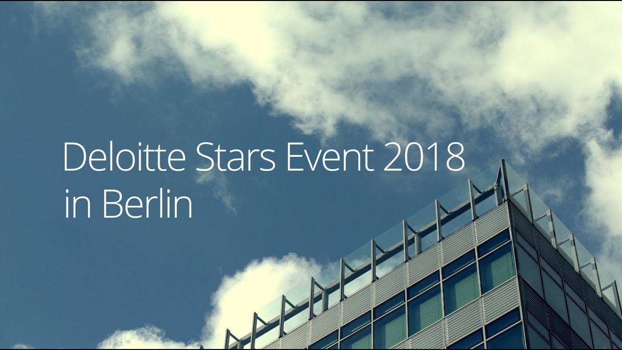 Deloitte Stars Event zum Thema "Future of Work" - YouTube