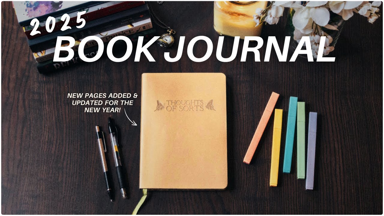 2025 Book Journal Setup! | Bookmas Vlog 4 - YouTube