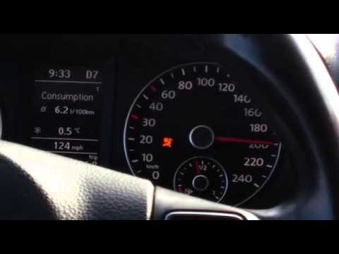 Jetta 1.6 TDI Son Hız Denemesi (Top Speed)