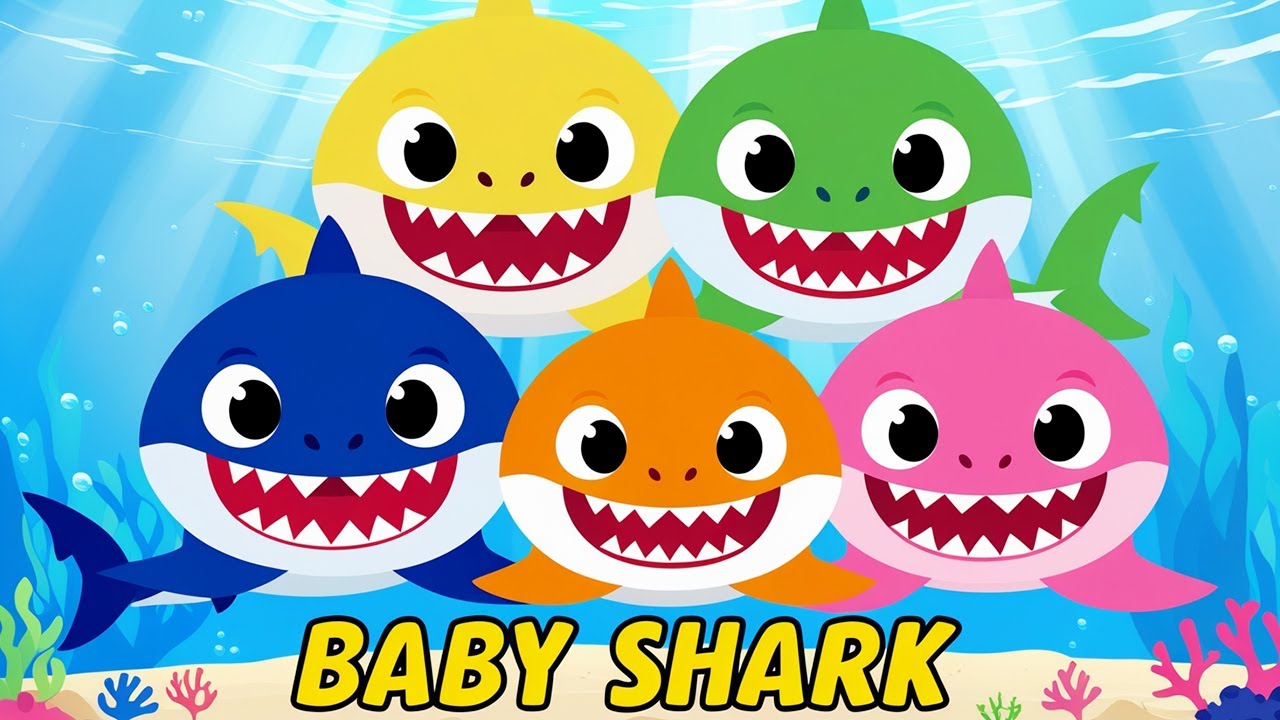 Baby Shark Groove 💃 Fun Dance Moments for Children and Toddlers - YouTube
