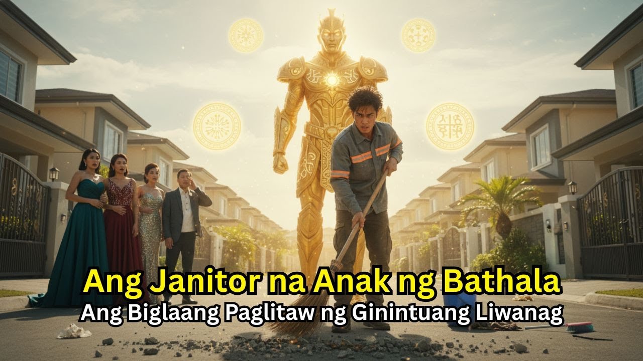 Ang Janitor na Anak ng Bathala | Filipino Supernatural Story | # ...