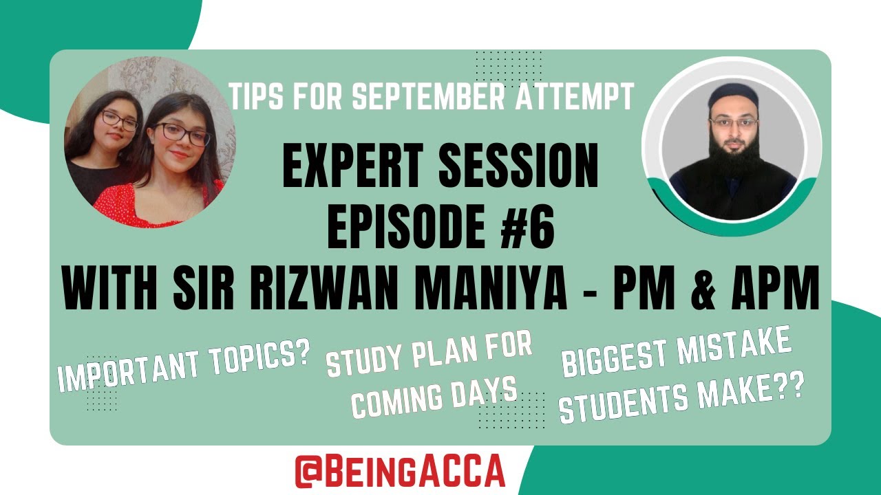 Sir Rizwan Maniya tells the BIGGEST MISTAKE made by PM and APM students ...