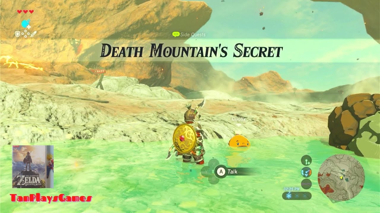 Death Mountain's Secret Walkthrough - The Legend of Zelda Breath of the ...