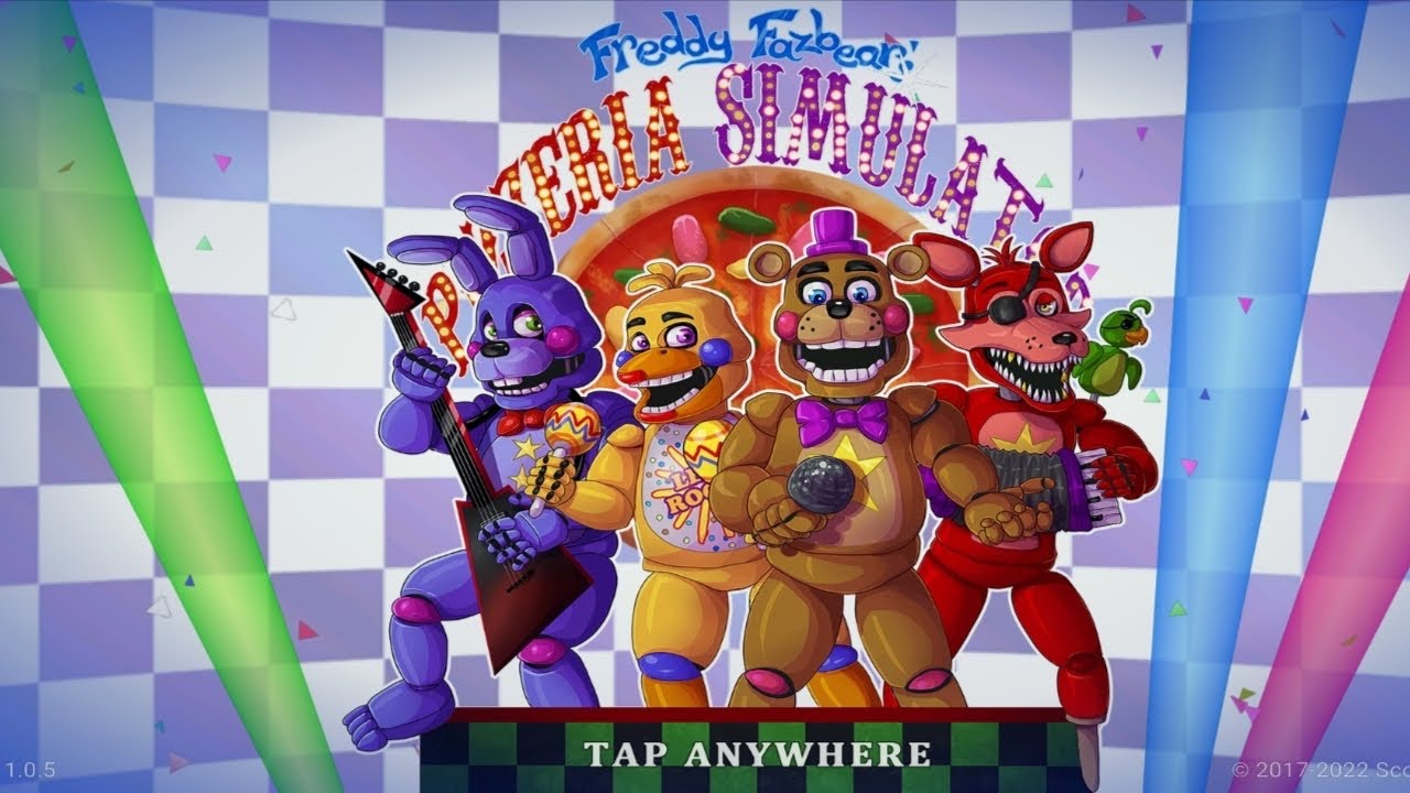 five nights at freddy's 6 pizzeria Simulator - YouTube