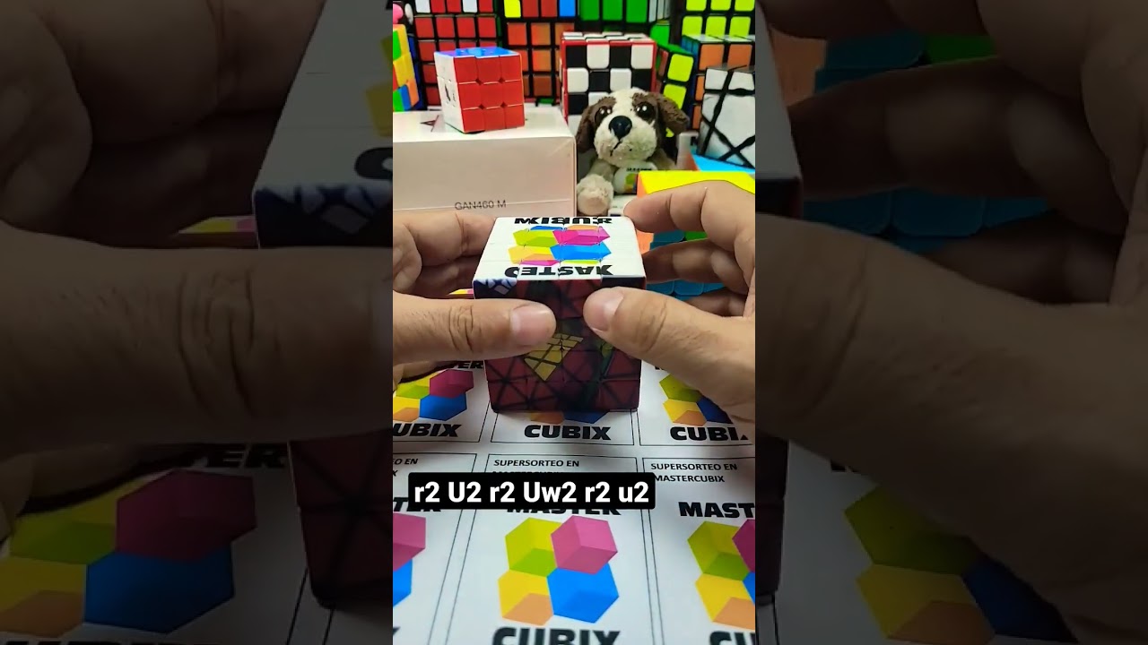 Cubo 4x4 personalizado de Mastercubix. Paridad de dos aristas.#shorts ...