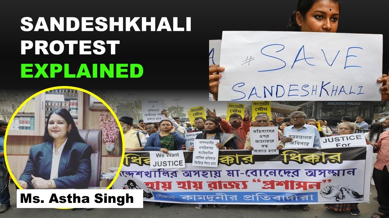 Behind the Scenes: #sandeshkhali Protest Explained by Legal Expert" # ...