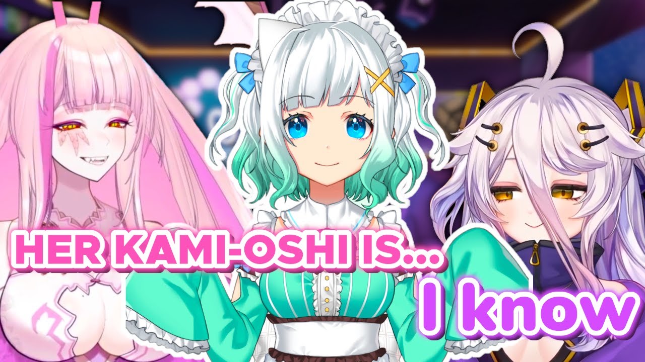 Matara tells Henya about a certain Ghost VTuber's Kamioshi. - YouTube