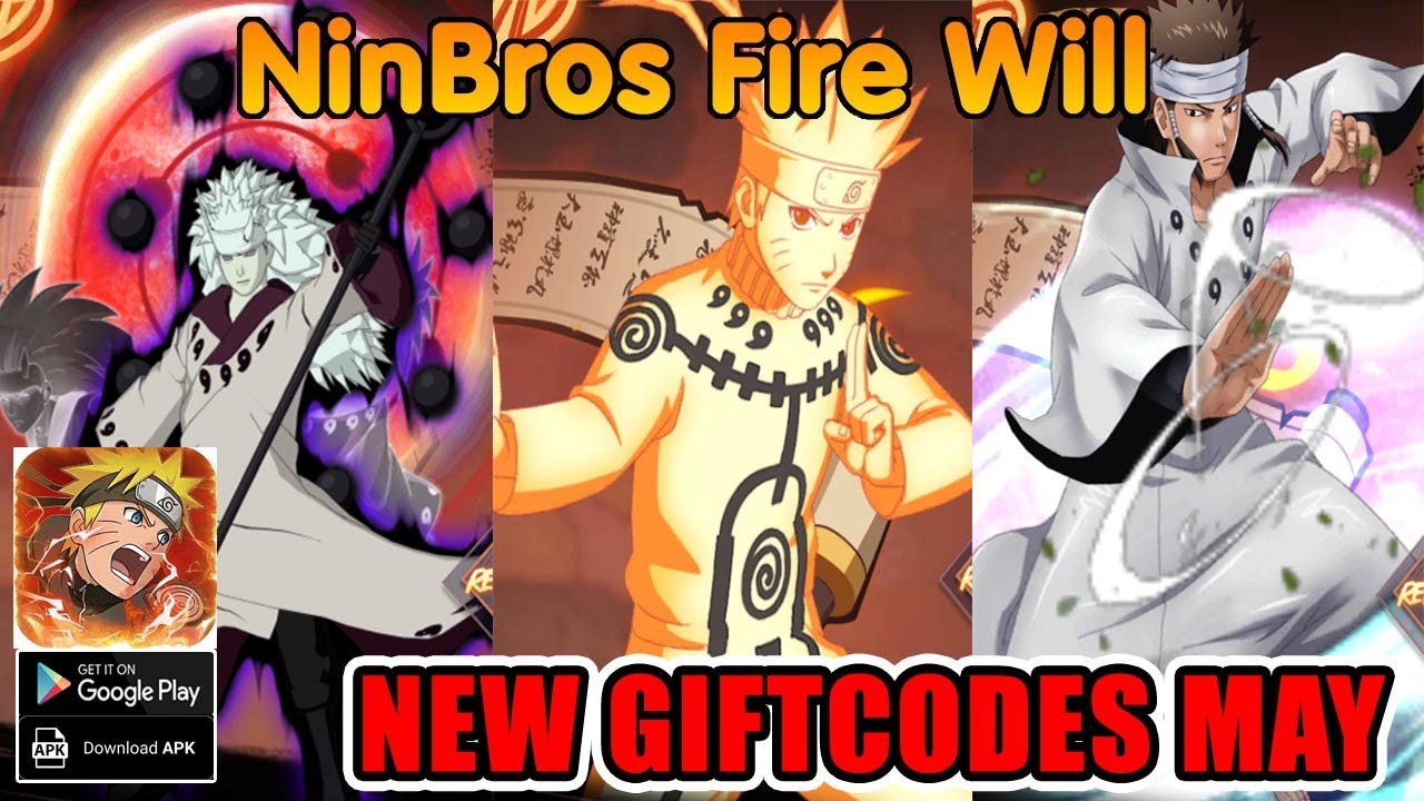 Nindo Fire Will & 4 New Giftcodes May - Free V13 & All SP Ninja Naruto ...