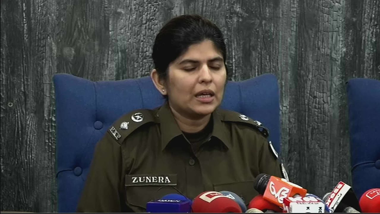 Rawalpindi's important press conference of SSP Investigation Police ...