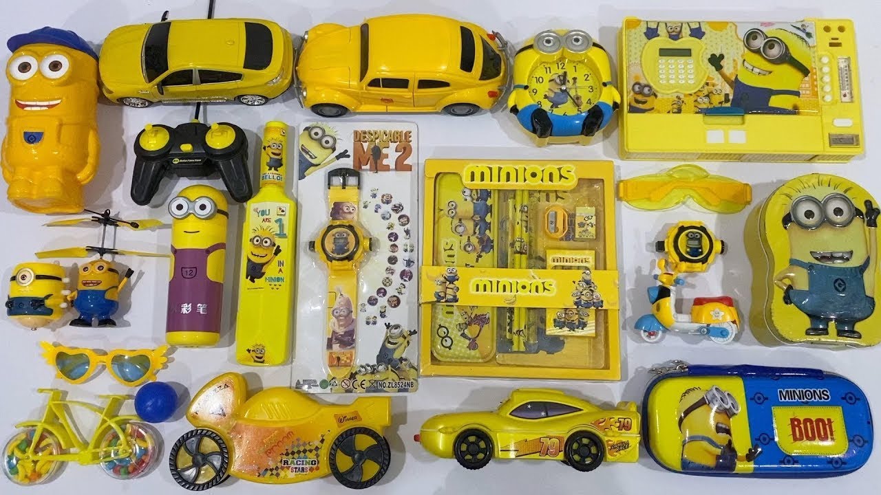 My Latest Cheapest big Minion Toys Collection,RC Minion Car, Minion ...