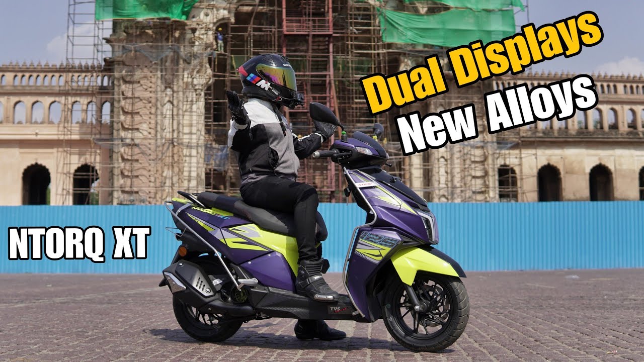 TVS Ntorq XT | The Most Tech Loaded Scooter! - YouTube