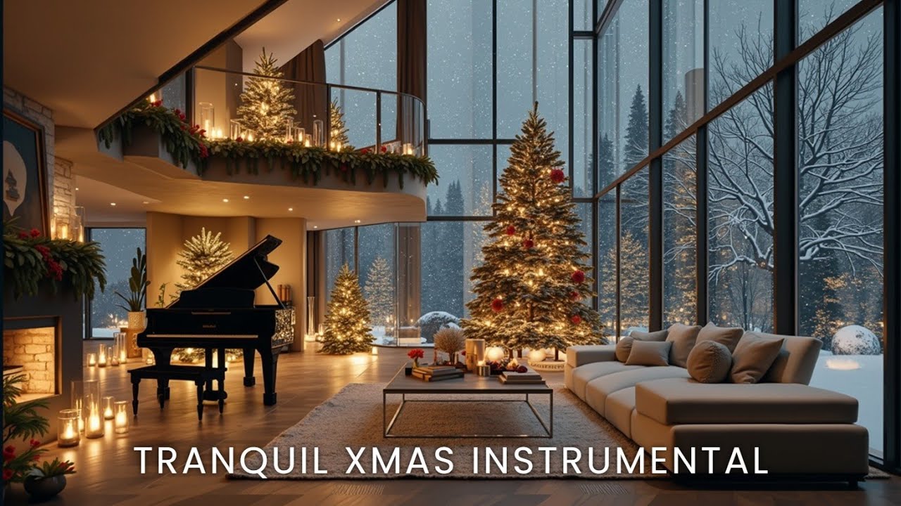 Christmas Piano 2026 ~ Relaxing Holiday Music for a Cozy Winter Night ...