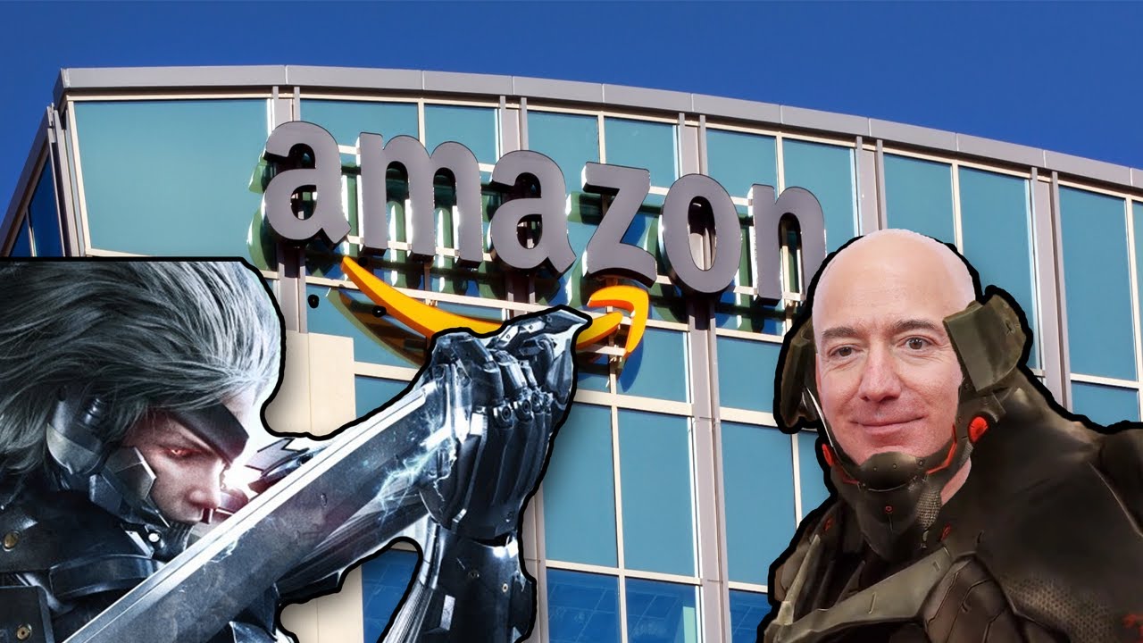 Invading the Amazon HQ ft Buff Bezos (Metal Gear Rising - YouTube