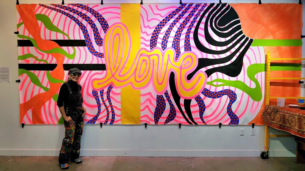 In the Studio with American Artist Nancy Good, Las Vegas, NV, USA ...