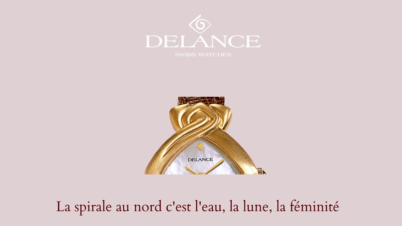 DELANCE SWISS WATCHES : Une montre unique pour votre "Valentine" - YouTube