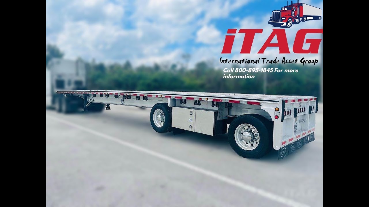 2015 MAC Trailer 48x102 Flatbed Trailer For Sale ITAG Equipment - YouTube