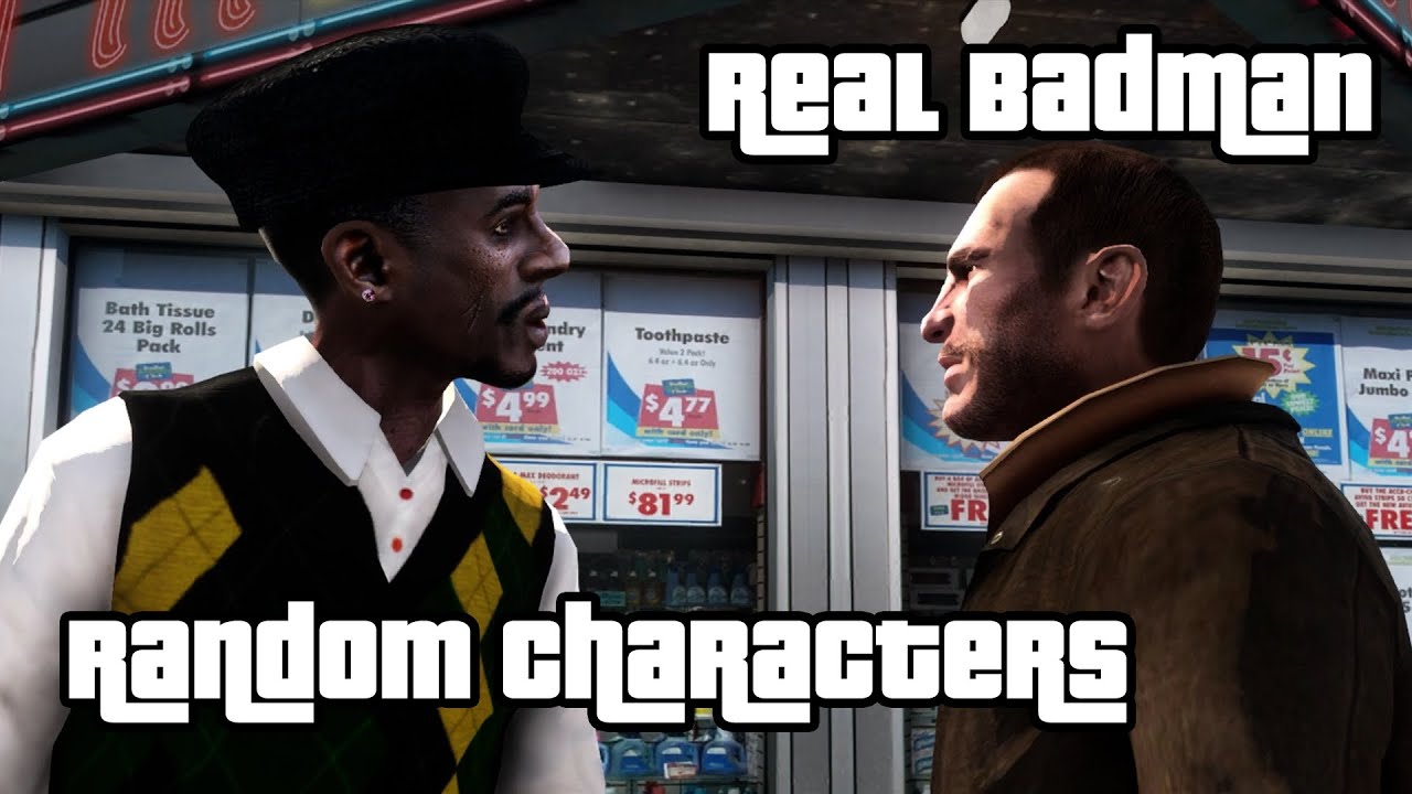 GTA 4 | Real Badman | Part 2 | Random Character Encounter - YouTube