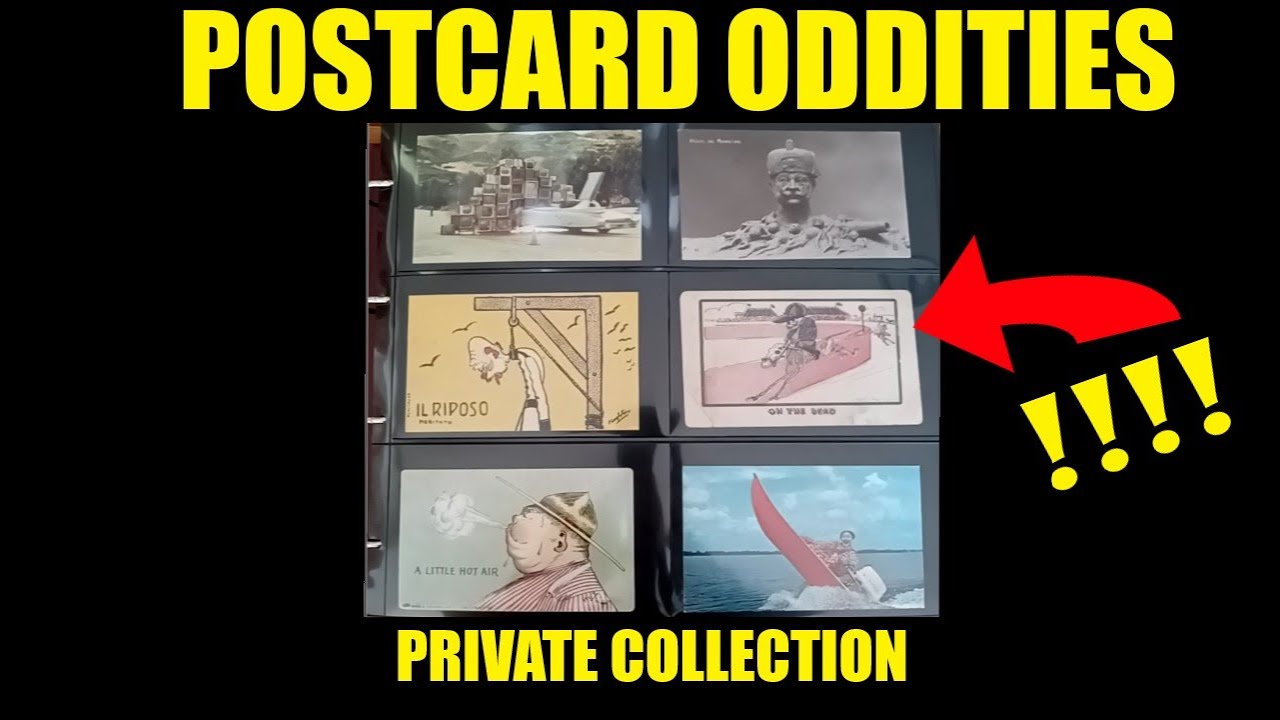 OUTRAGEOUS & UNIQUE Private Postcard Collection Never Before Seen By ...