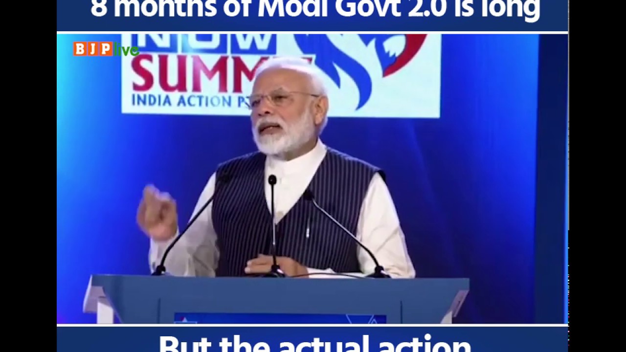 The list of work done within just 8 months of Modi 2.0 is long. The ...