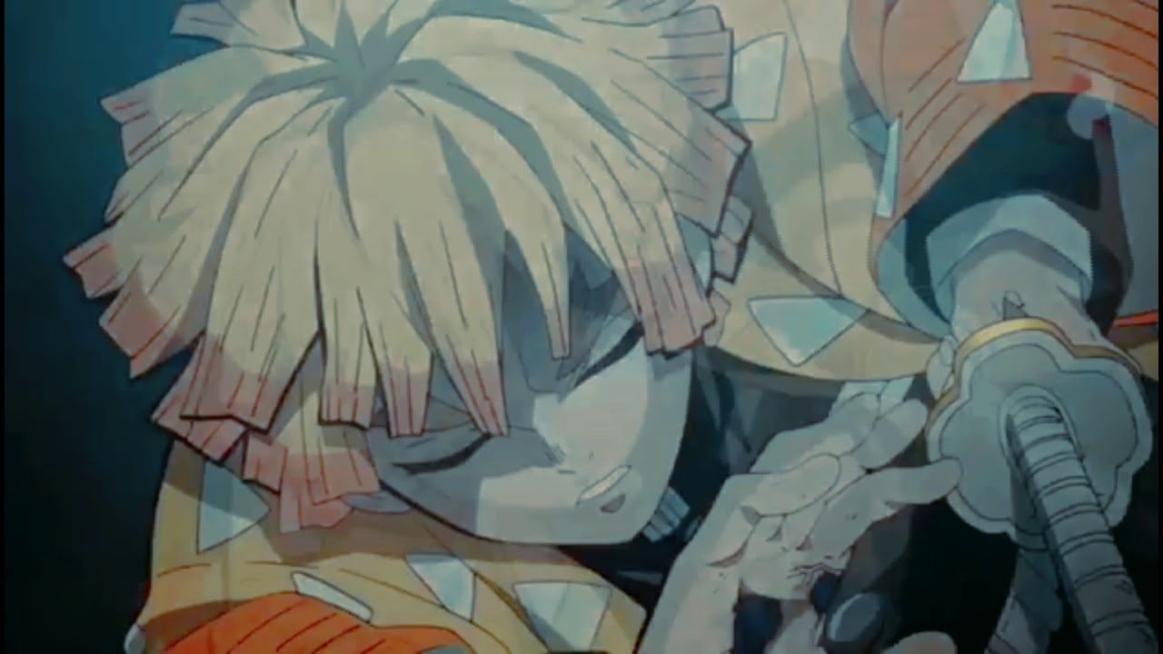 Dusk till dawn // Zenitsu // Demon slayer // Fighting scene - YouTube