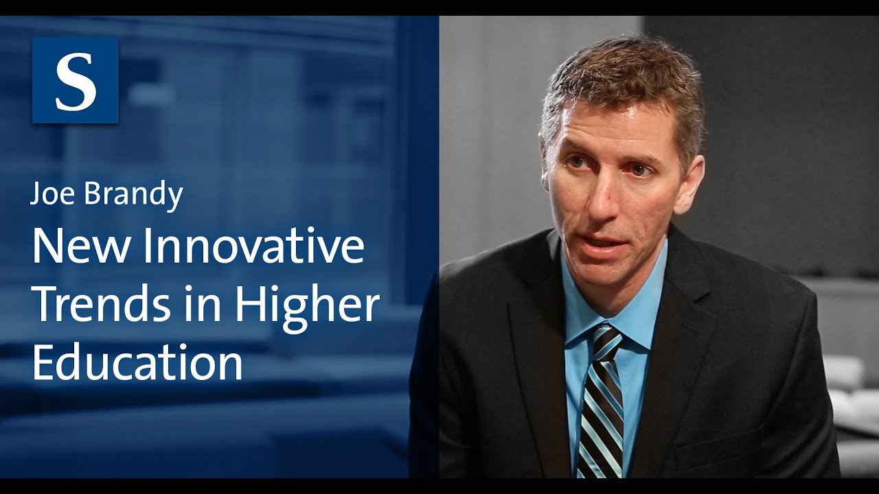 Joe Bandy: New Innovative Trends in Higher Education - YouTube