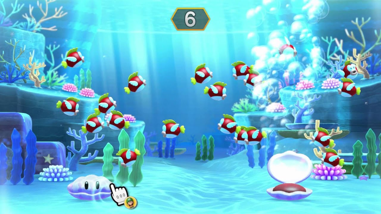 Mario Party 10 - Cheep Cheep Check - YouTube