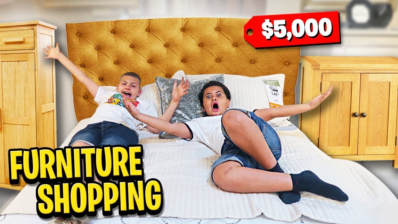 Buying New Bedroom Sets For My Family! (Mega Mansion) | MindofRez - YouTube