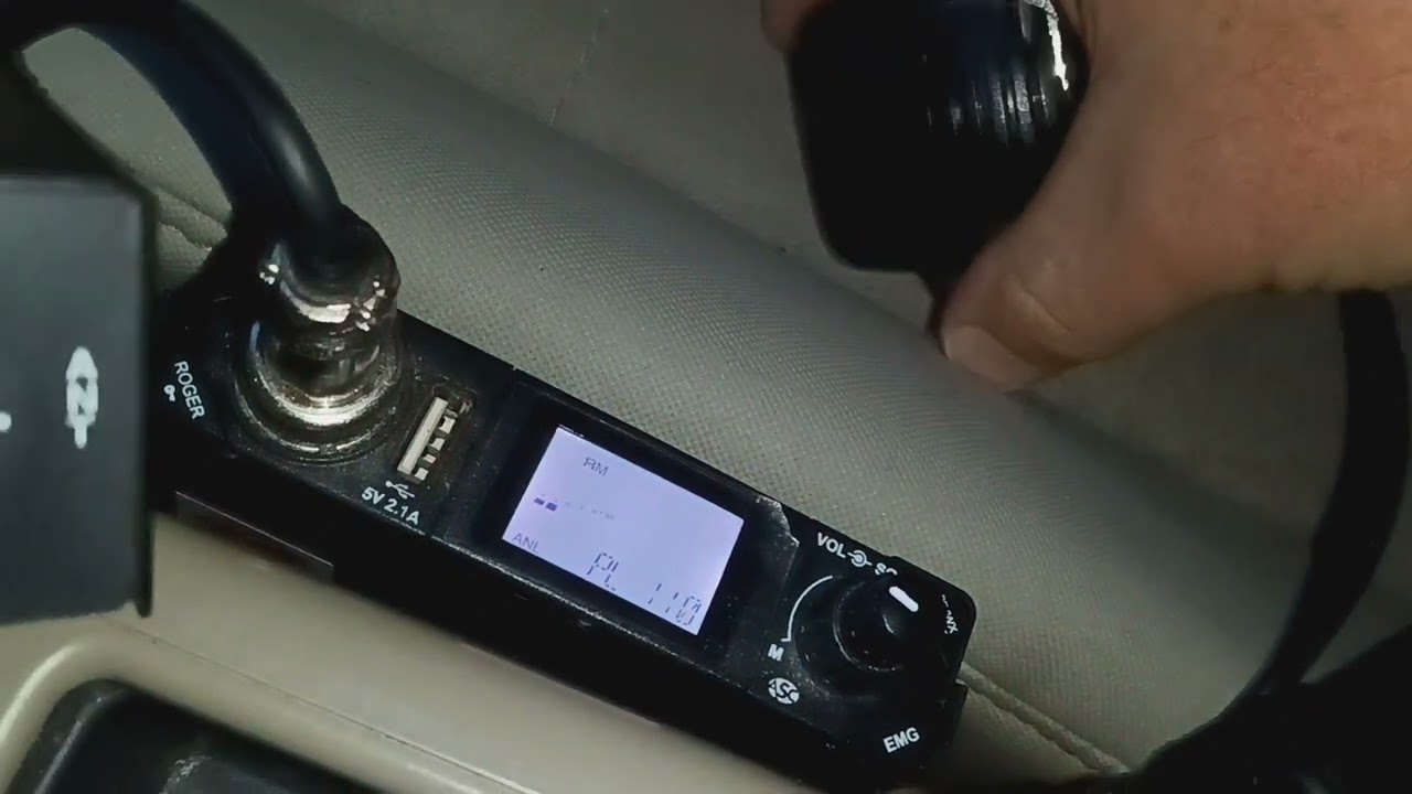 President Bill CB radio hidden settings. - YouTube