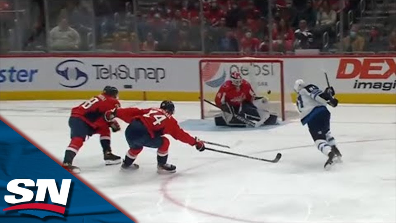 Cole Perfetti Finishes Off 2-on-1 For First Career NHL Goal - YouTube