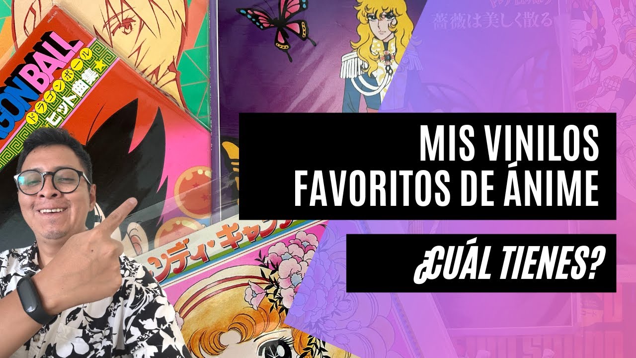 ¡IMPRESIONANTE! Estos son mis VINILOS de ÁNIME JAPONESES - YouTube