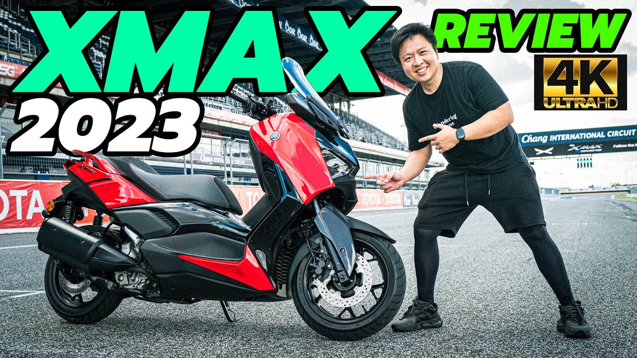 รีวิว Yamaha XMAX 300 โฉมใหม่ ปี2023 มีอะไรใหม่บ้าง! ค่าตัว 189,900บาท - YouTube