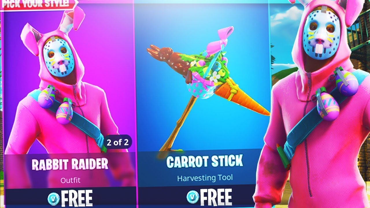 FREE” NEW EASTER SKINS OUT NOW! // Rabbit Raider, Bunny Brawler and ...