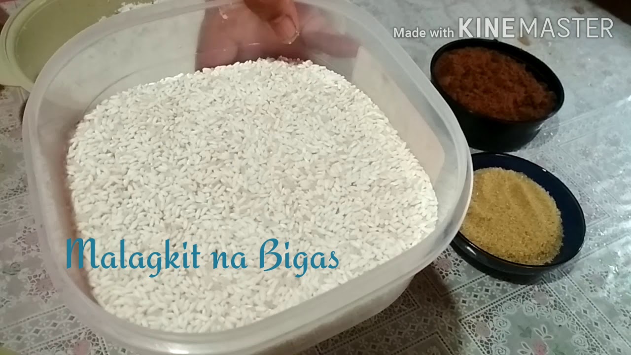 Luto tayo ng Biko- Rice Pudding with Sugar and Coconut milk - YouTube