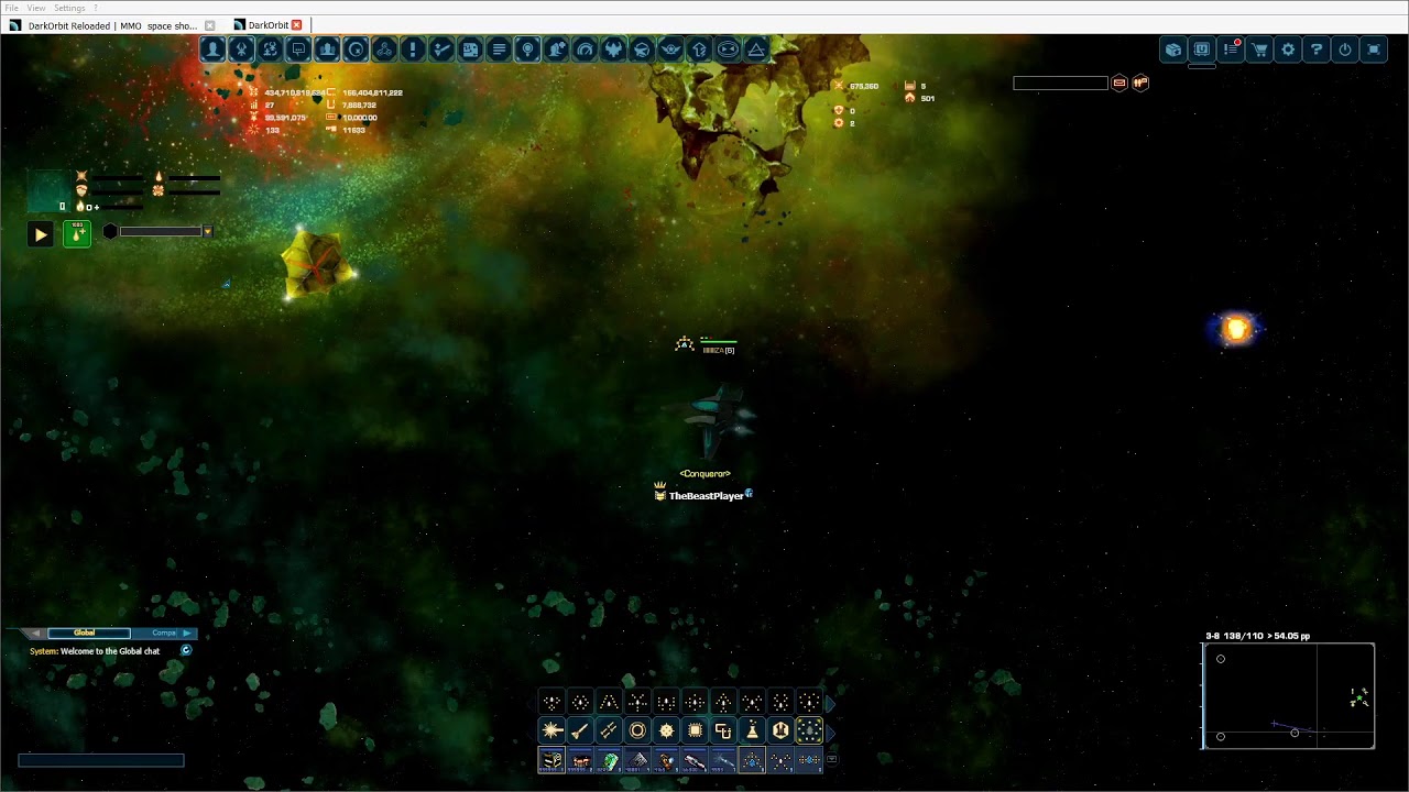 Darkorbit - GE3 [Live] - YouTube