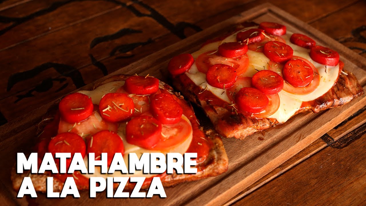 ¿Matahambre? ¿A la Pizza? Chécalo!! | Los Parrilleros 🔥🐷 - YouTube