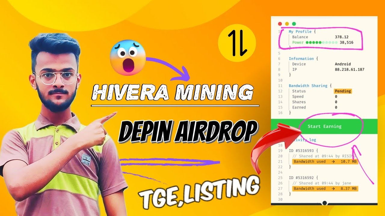 HIVERA TELEGRAM AIRDROP GUIDE STEP BY STEP || HIVERA DEPIN TELEGRAM ...