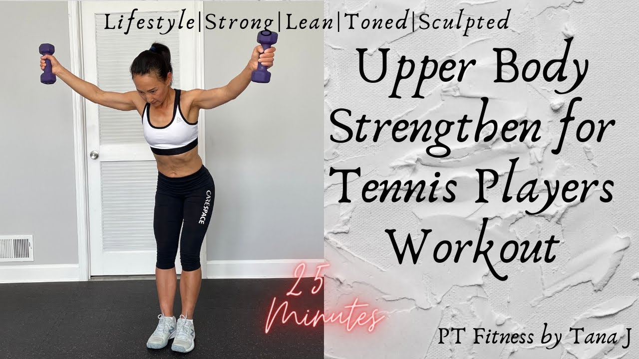 Strengthen Upper Body with Weight HIIT for Tennis Players Home Workout ...