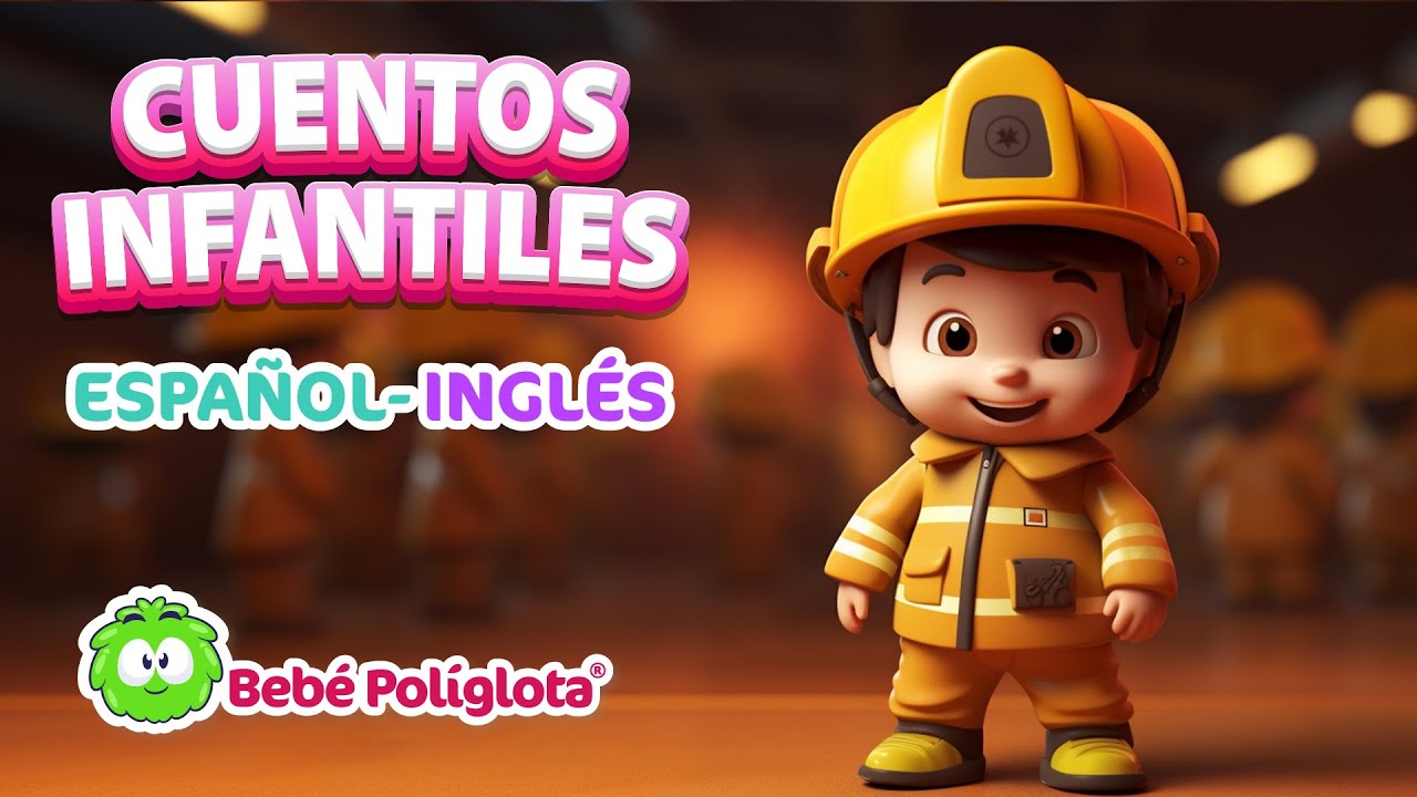 👩‍⚕️👩‍🚒El día de las PROFESIONES [Cuento Infantil] Español-Inglés - YouTube