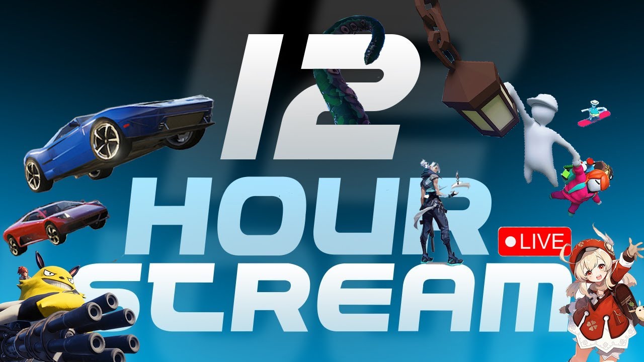 12 Hour Live Stream | Funny Gameplay With Friends | Join Discord ...