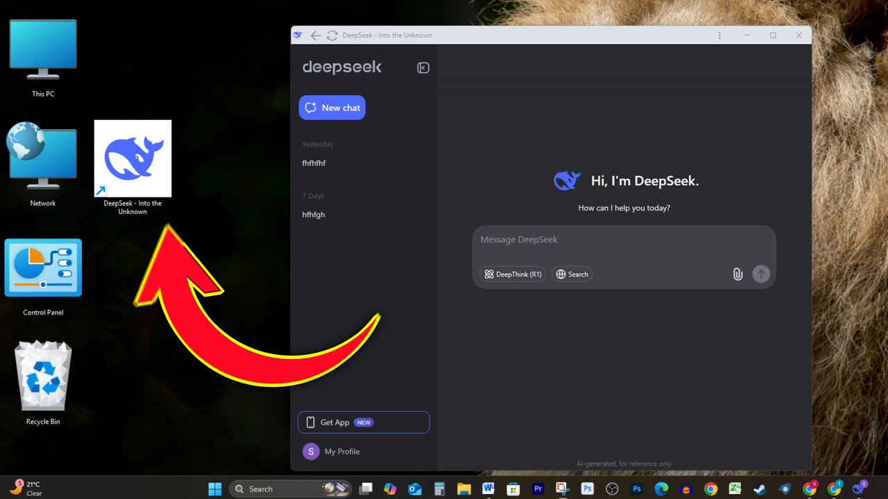 How to Install DeepSeek on Windows | how to download deepseek r1 in pc ...