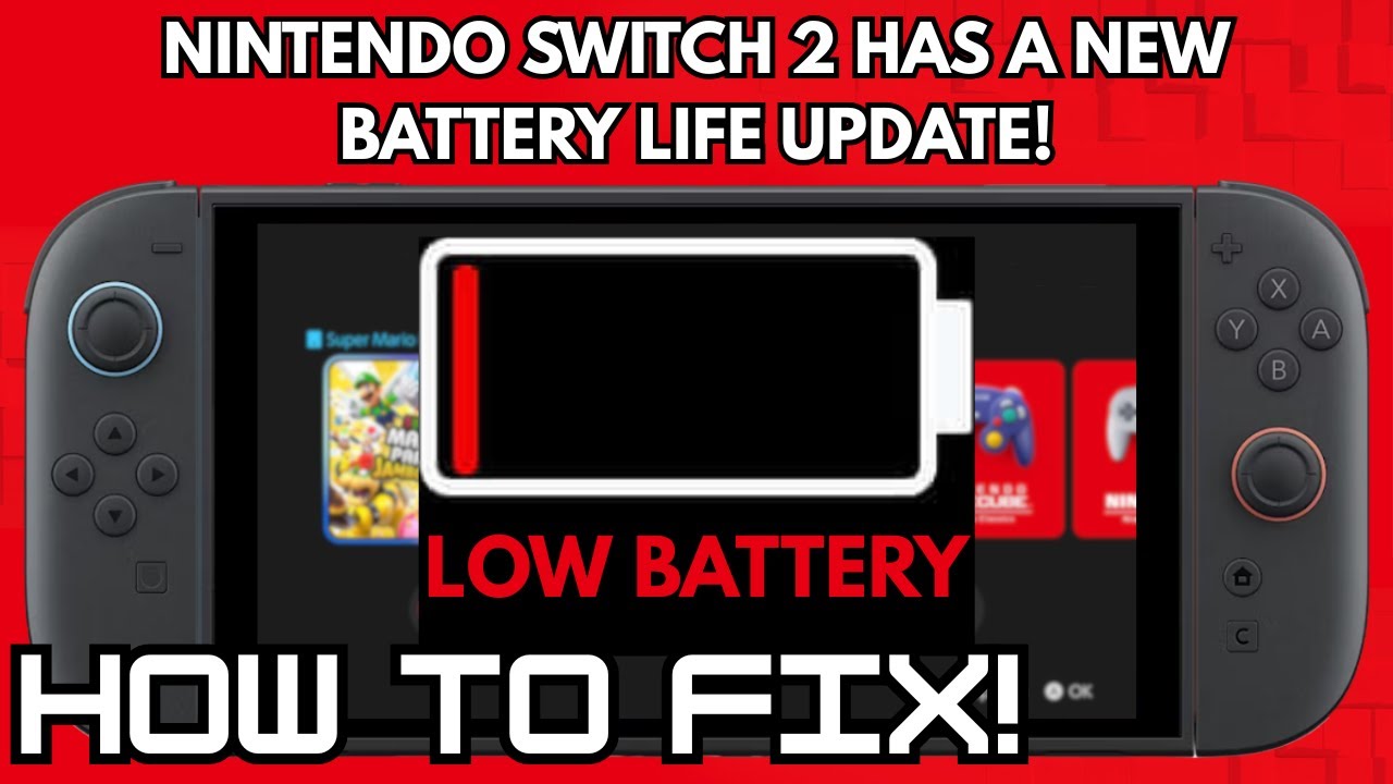 New Nintendo Switch 2 Game JUST ANNOUNCED + Switch 2 Battery Life Fix ...