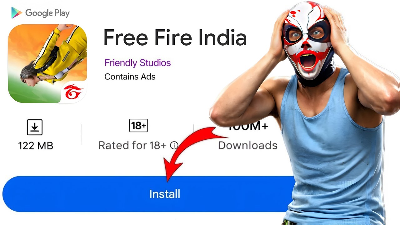 Playing Desi Free Fire India 🤣 | Free Fire Made In India 😱 | Friendly ...