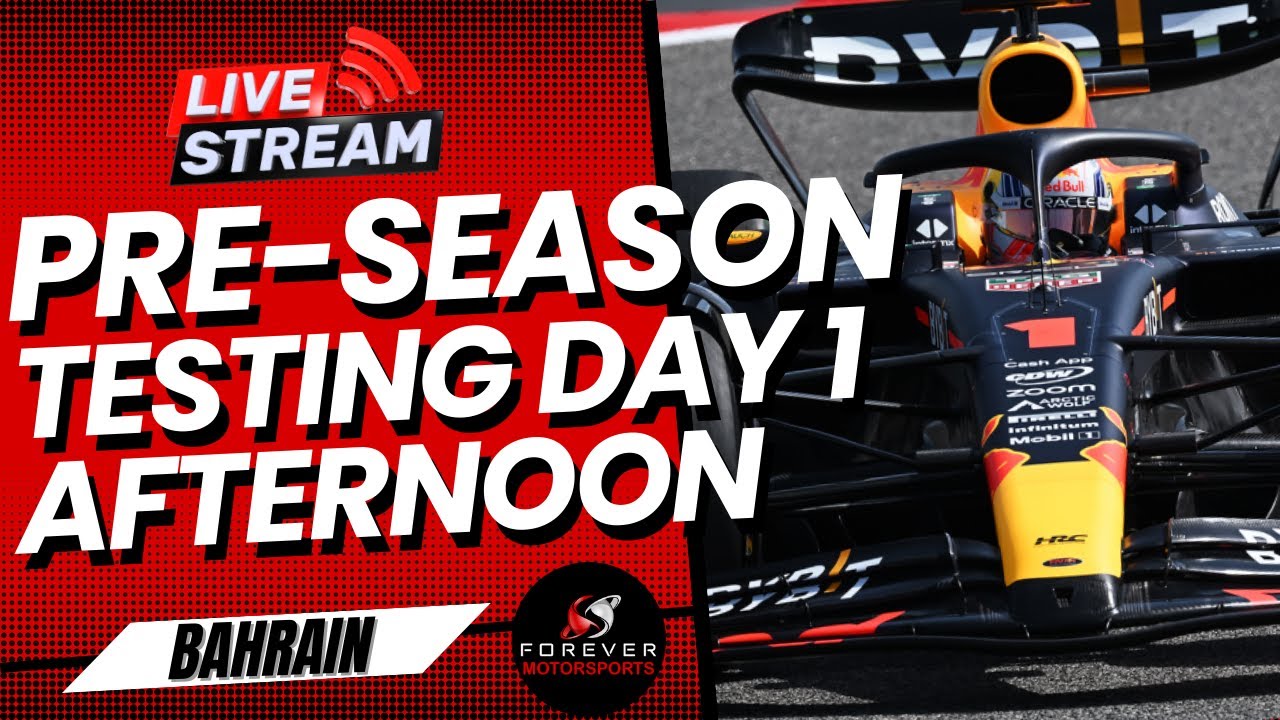 F1 Pre-Season Testing 2023 | Day 1 Afternoon Session | Formula 1 ...