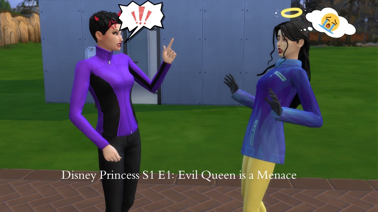 Disney Princess Challenge #1: Evil Queen is a Menace! - YouTube