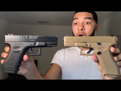 Glock 19x BB Gun vs Glock 19 Airsoft Pistol