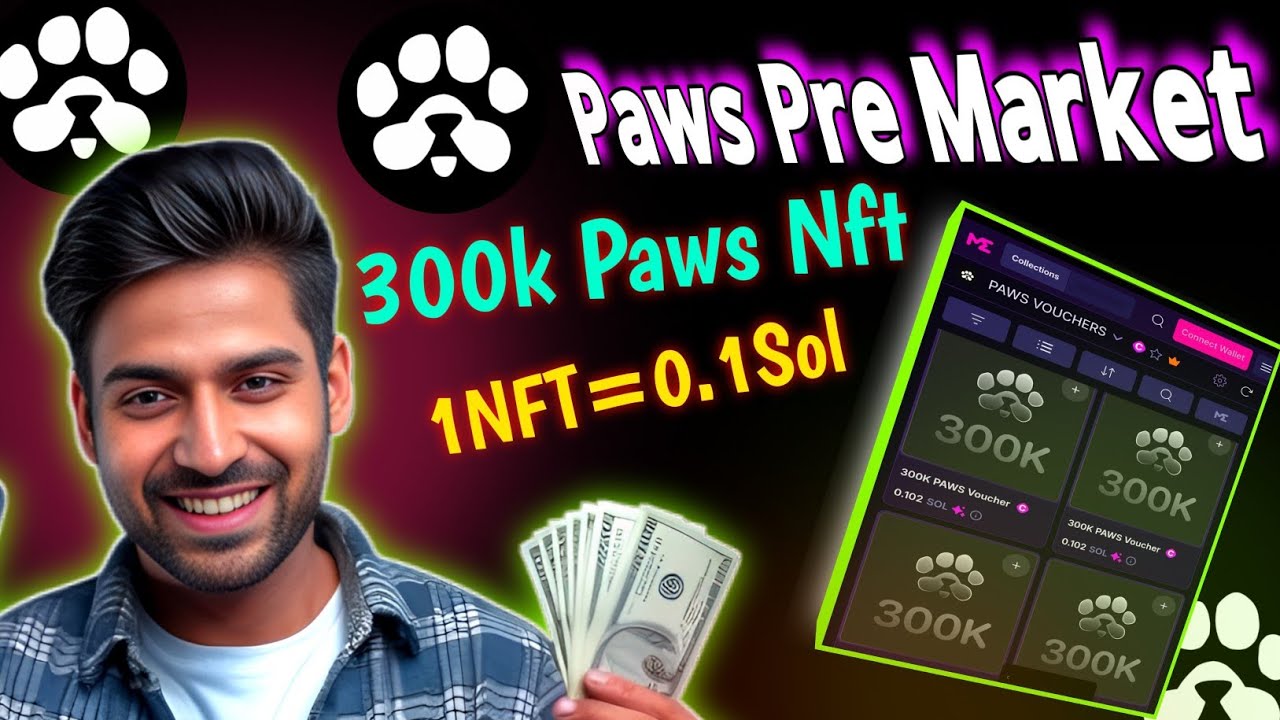 Paws NFT সেল করুন। Paws NFT Mint । Paws Airdrop Update । Paws কিভাবে ...