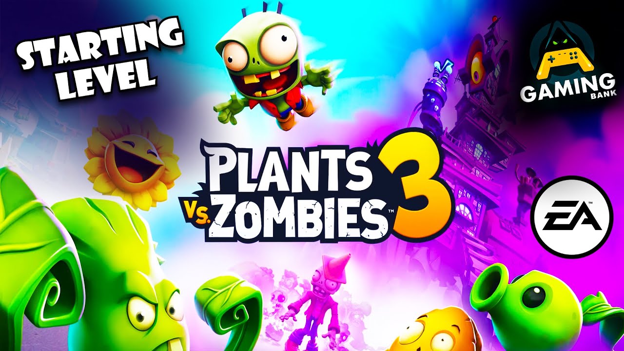 Plants vs Zombies 3 Devour Tower PvZ 3 Gameplay | Starting Level ...