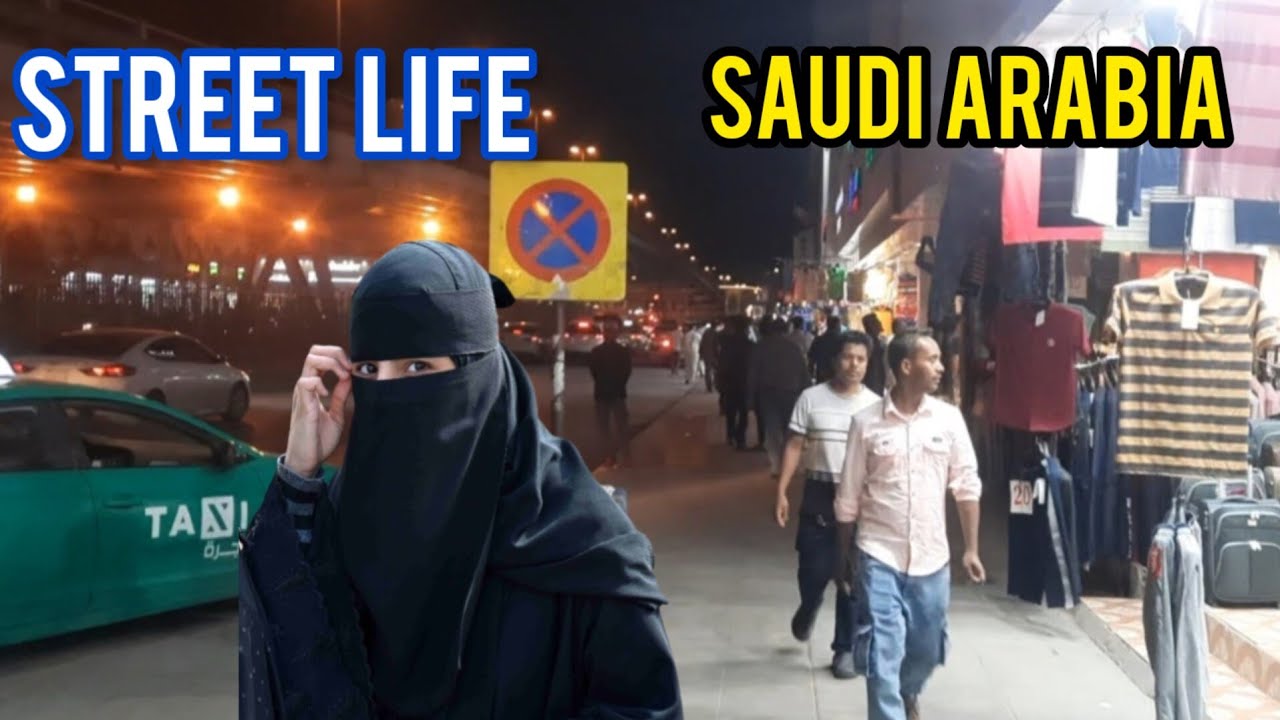 Street life In saudi arabia | Most Beautiful Night Life's - YouTube