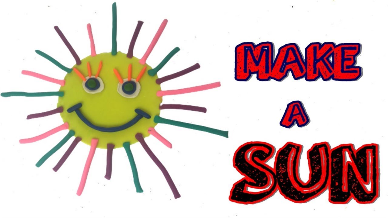 How to make Sun With Play Doh - Play Doh Universe ! - YouTube